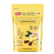 Ginger Chew Lemon Flavour 85g