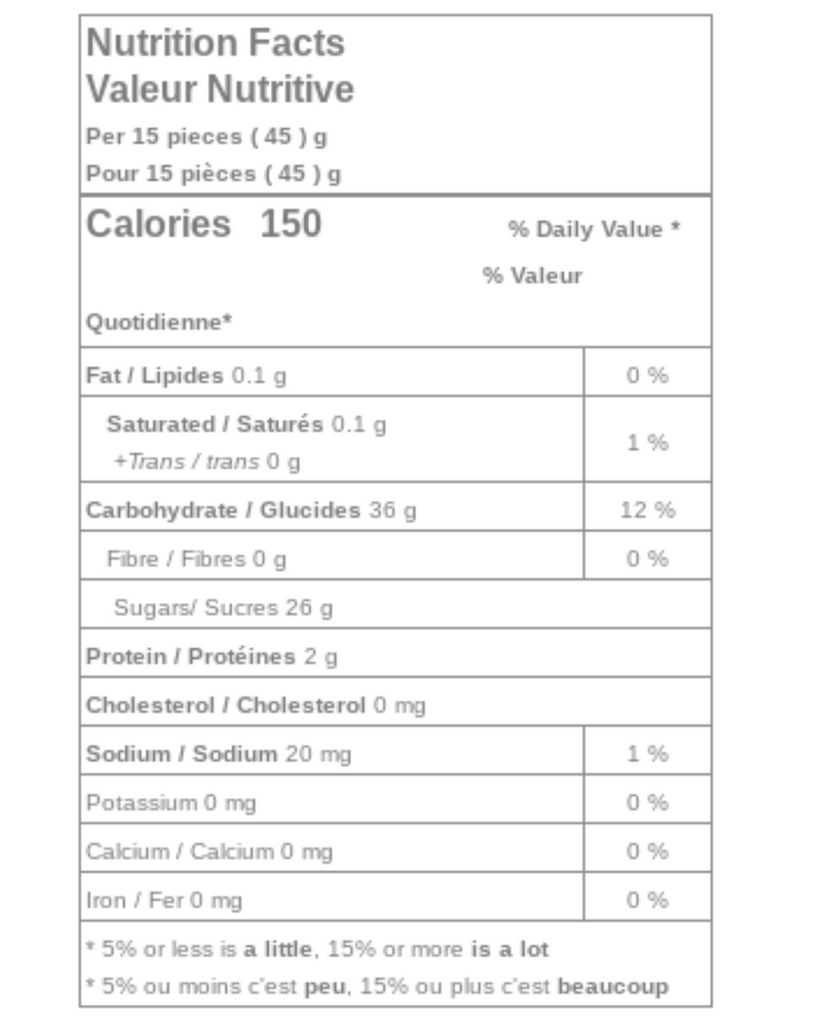 MINI INTENSE COLA BOTTLES 200g