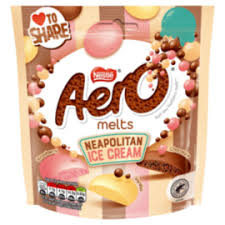 Nestle Aero Neapolitan Ice Cream Flavour 86g