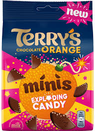 Terry's Chocolate Orange Minis Exploding Candy 105g