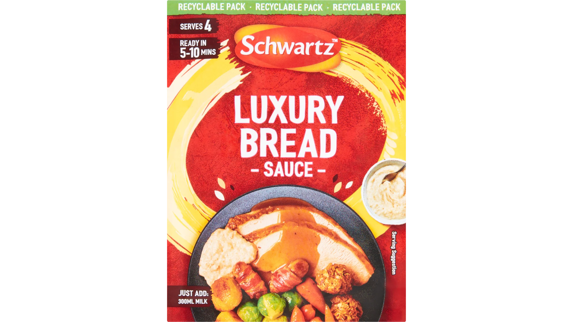 Schwartz Luxury Bread Sauce sachet x 26g
