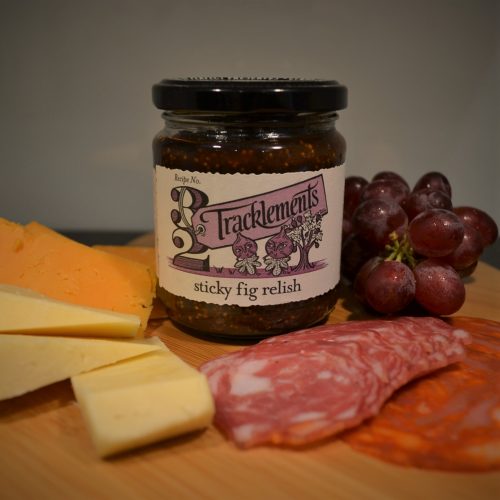 Tracklements Sticky Fig Relish 250g I Britshop