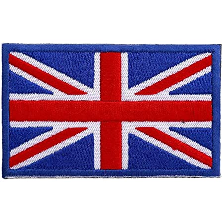 Union Jack Iron On Patch